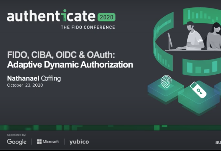Video: Authenticate 2020: CIBA And FIDO: A Case Study In Adaptive ...